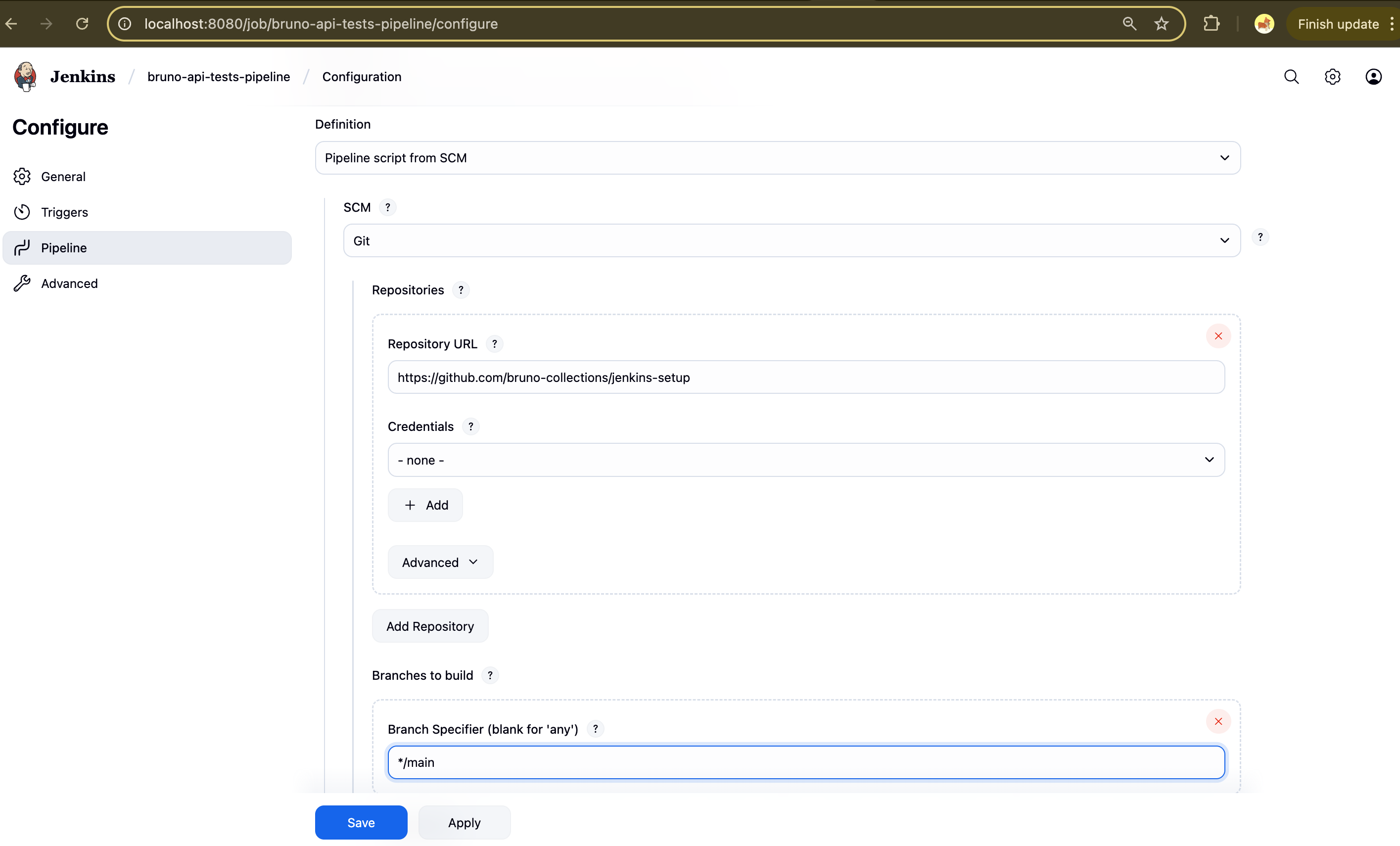 How to Automate API Testing with Bruno CLI in Jenkins