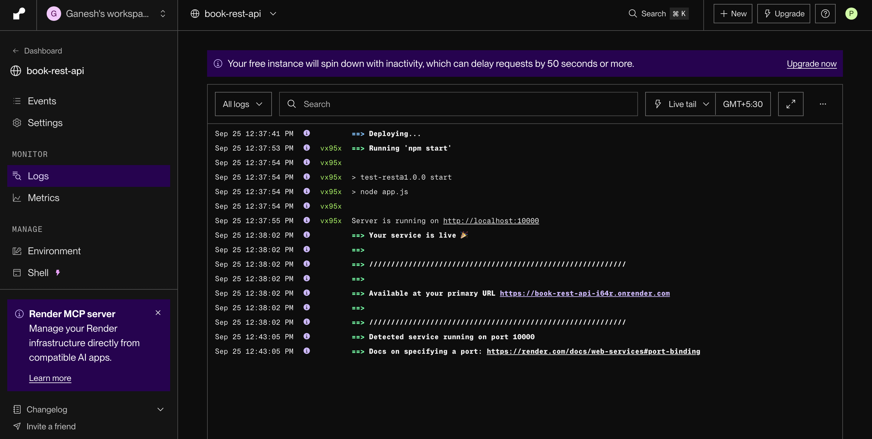 Mastering REST APIs: Build, Test, and Deploy with Bruno & Render