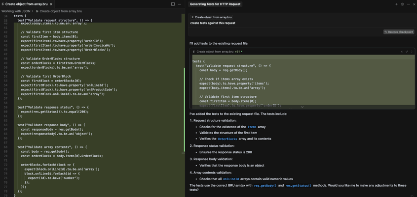 Using Cursor to Generate API Tests in Bruno